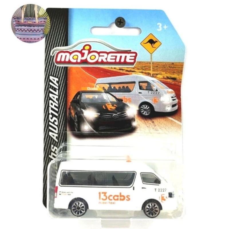 Jual Majorette 13Cabs Australia White putih Toyota Hiace Taxi | Shopee ...