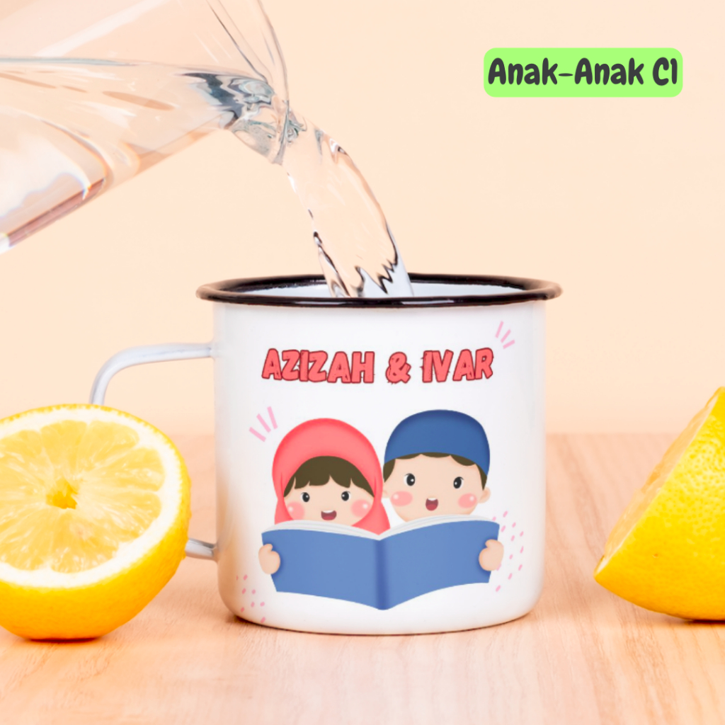 Jual Gelas Enamel Mug Custom Tema Anak-Anak C - Souvenir & Hampers ...