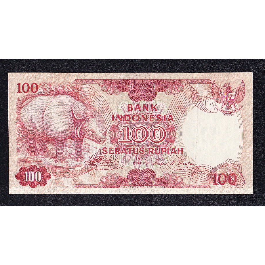 Jual Uang kuno 100 rupiah tahun 1977 Badak | Shopee Indonesia