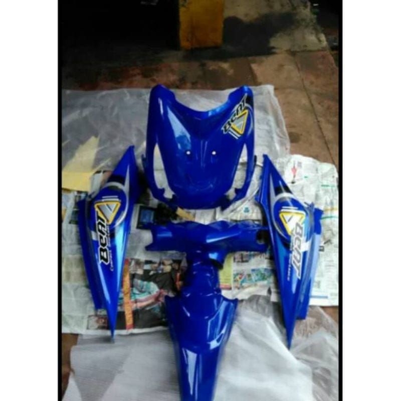 Jual BODY HALUS HONDA BEAT KARBU BIRU TAHUN 2009-2010+STRIPING | Shopee ...