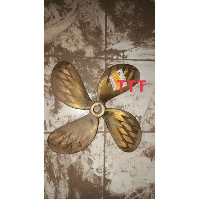Jual Kipas Kapal MIKASA / Propeller 4daun 16x14 Puteran Kanan RH ...