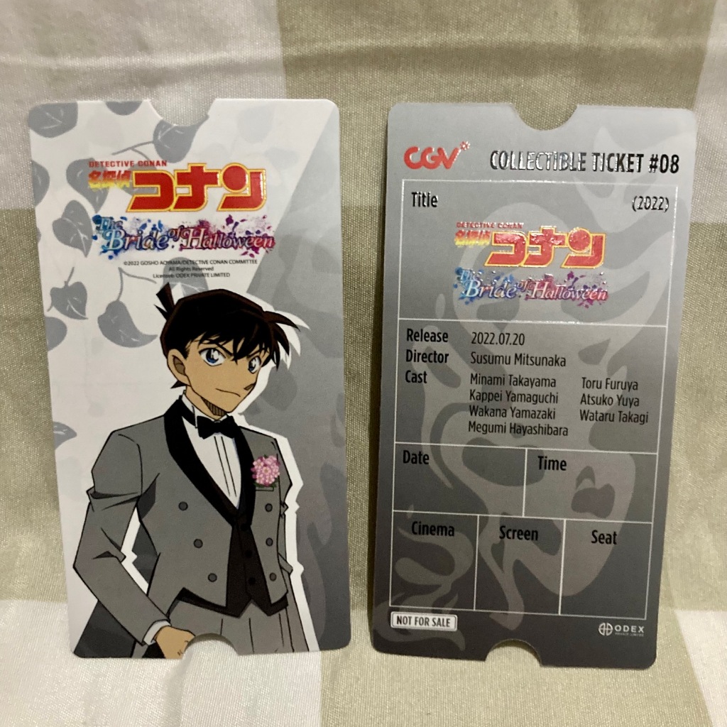 Jual Detective Conan: The Bride of Halloween x CGV Official Collectible ...