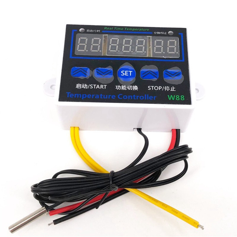 Jual W88 Thermostat Digital 220V Temperature Controller Suhu Panas ...