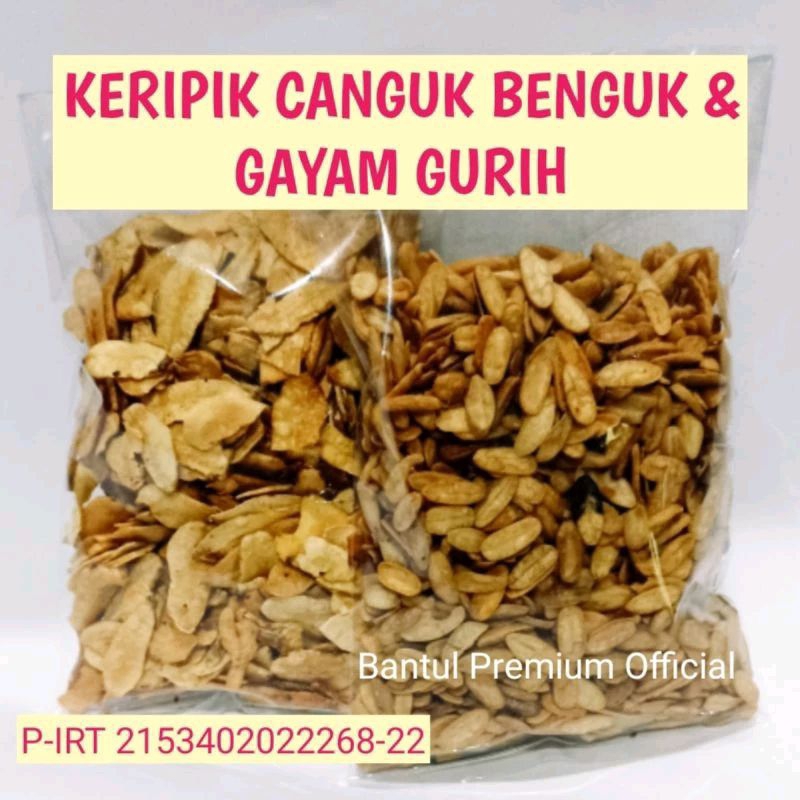 Jual Keripik Gayam Gurih & Kripik Canguk Benguk 400 Gram / Camilan ...