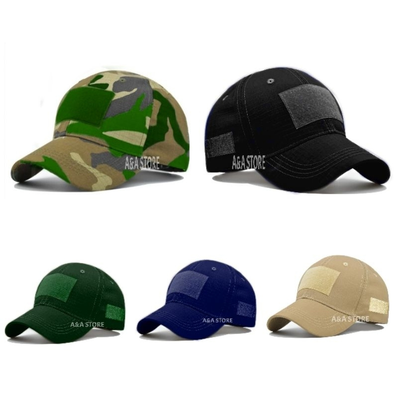 Jual TOPI TAKTIKAL TOPI TACTICAL VELCRO TOPI KOMANDO TOPI TNI TOPI ...