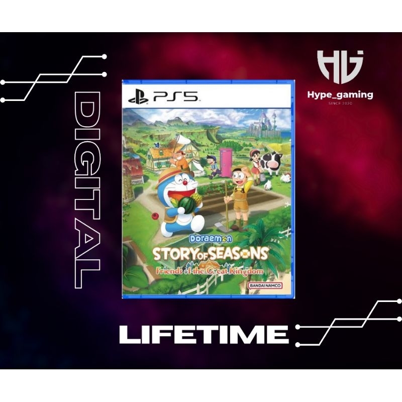 Jual Doraemon Story Of Seasons Friends Of Great Kingdom PS5 Digital ...