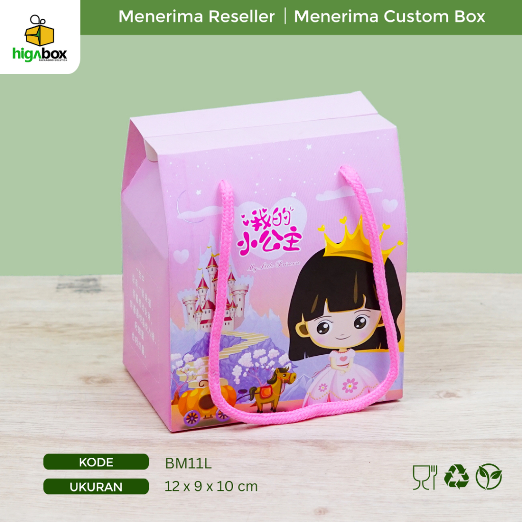 Jual Paper bag ulang tahun anak, Box Snack ultah Anak, Goodie Bag Ulang ...