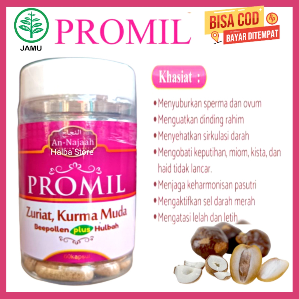 Jual Kapsul Zuriat Isi 60 Kapsul Buat Promil ( Program Hamil ) | Shopee ...