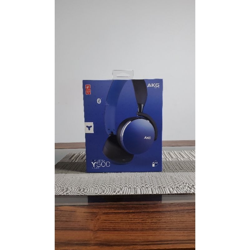 Jual Headphone AKG Y500 by Harman blue Original | Shopee Indonesia