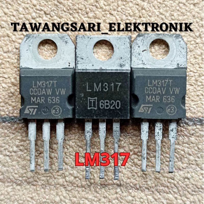 Jual ic regulator lm317 original ic lm317 voltage regulator LM 317 | Shopee Indonesia