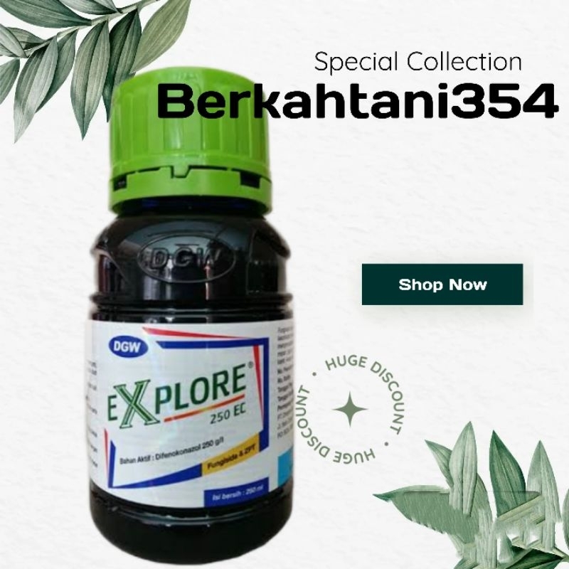 Jual Bonus kaos fungisida explore 250ec 250ml obat jamur pembening padi ...
