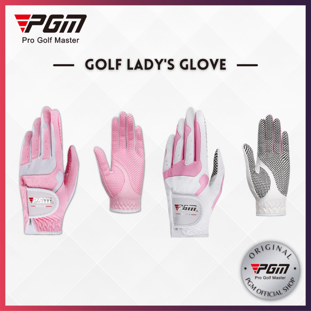 Jual PGM Women Golf Glove Ladies Anti Slip Sarung Tangan Golf Wanita Pair Left Hand Righ Hand ...