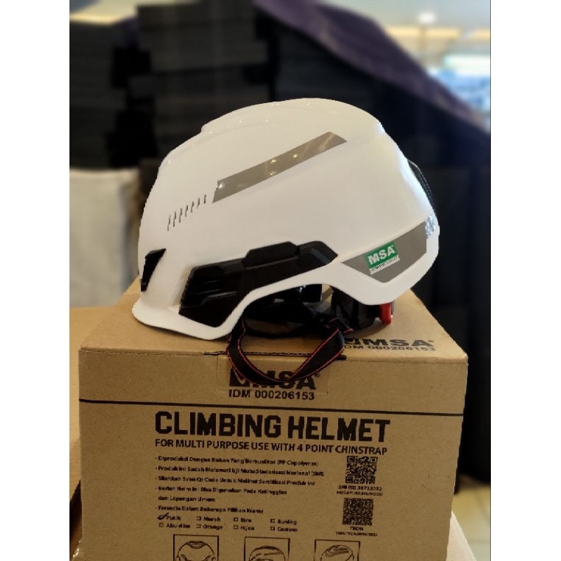 Jual Helm Climbing MSA H1 Safety Helmet SNI | Shopee Indonesia