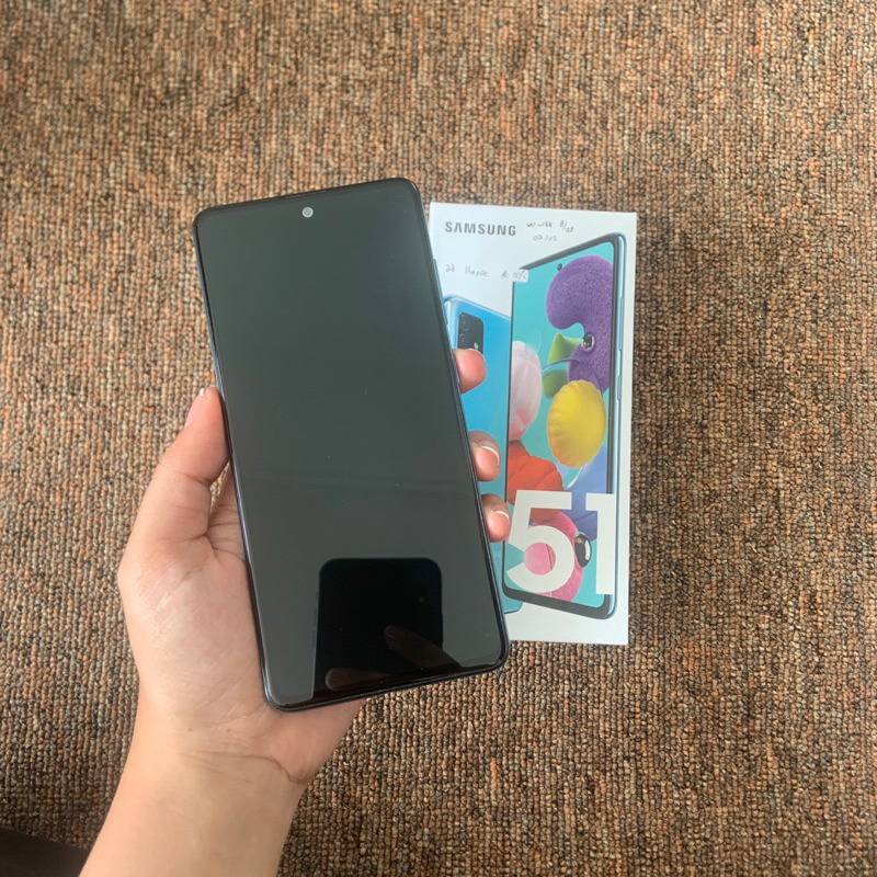Jual Samsung A51 4G Ram 8/128 Seken Resmi (blue) | Shopee Indonesia
