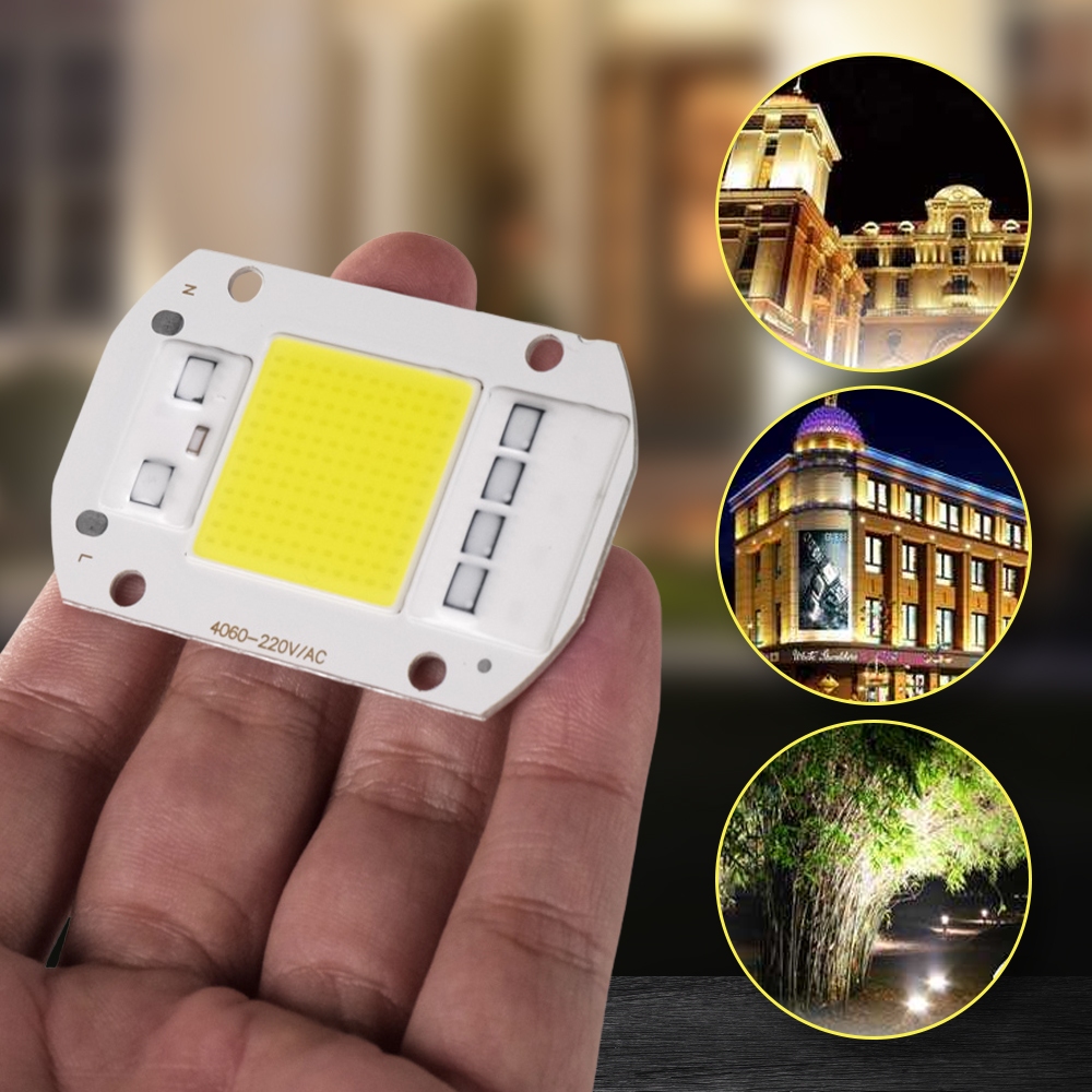 Jual TaffLED Chip LED Lampu COB Floodlight Spotlight 220V Cool White ...