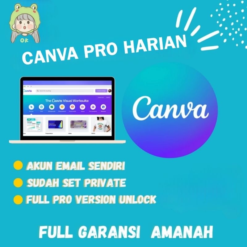 Jual CANVAA PROO HARIAN FULL GARANSI | Shopee Indonesia