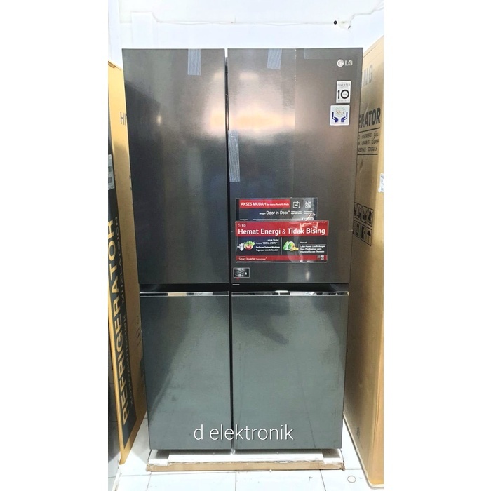 Jual Kulkas Side By Side LG GC M257SQVS 694 Liter Door In Door GCM257SQVS | Shopee Indonesia