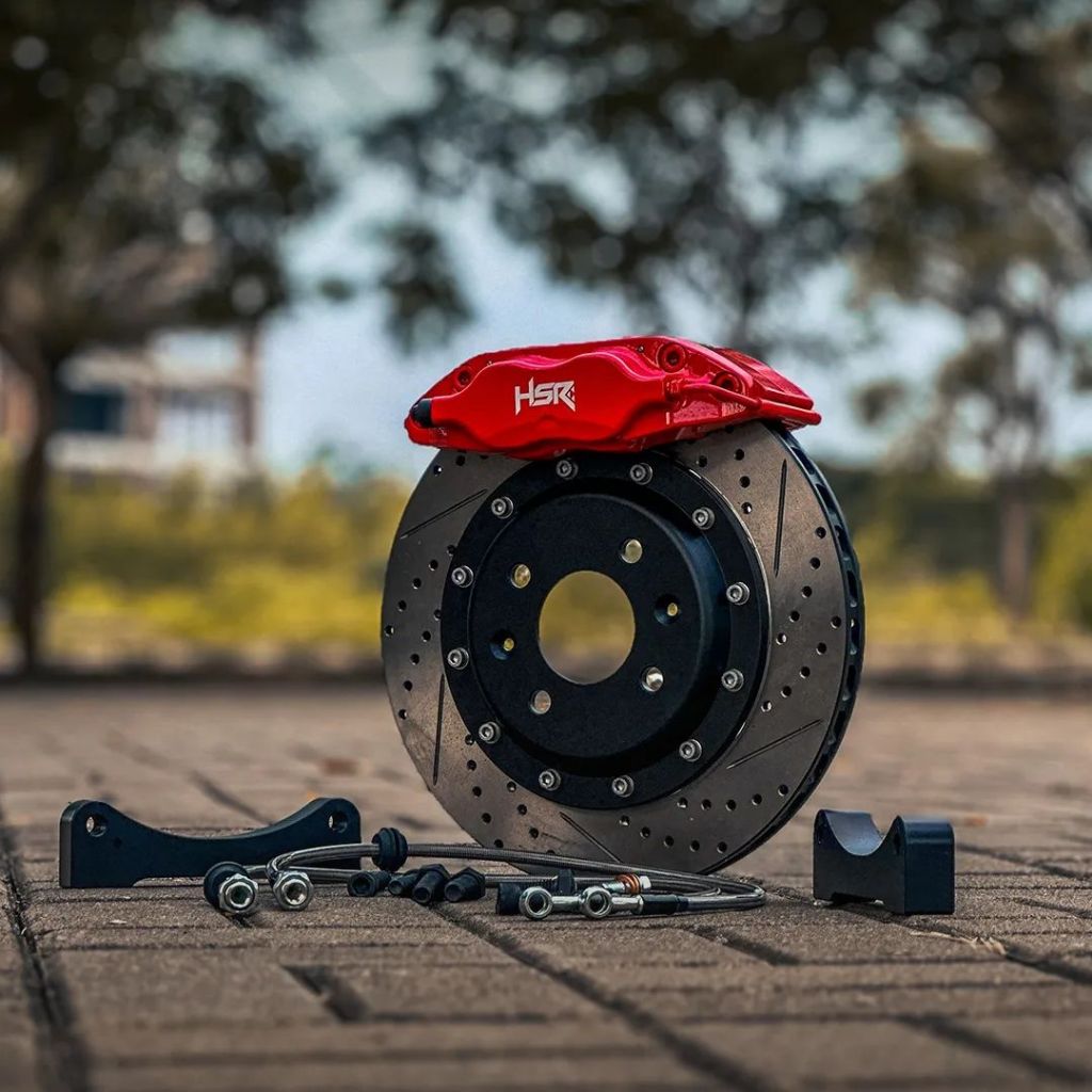 Jual BBK big brake kit HSR original 4 piston mobil brio jazz yaris ...