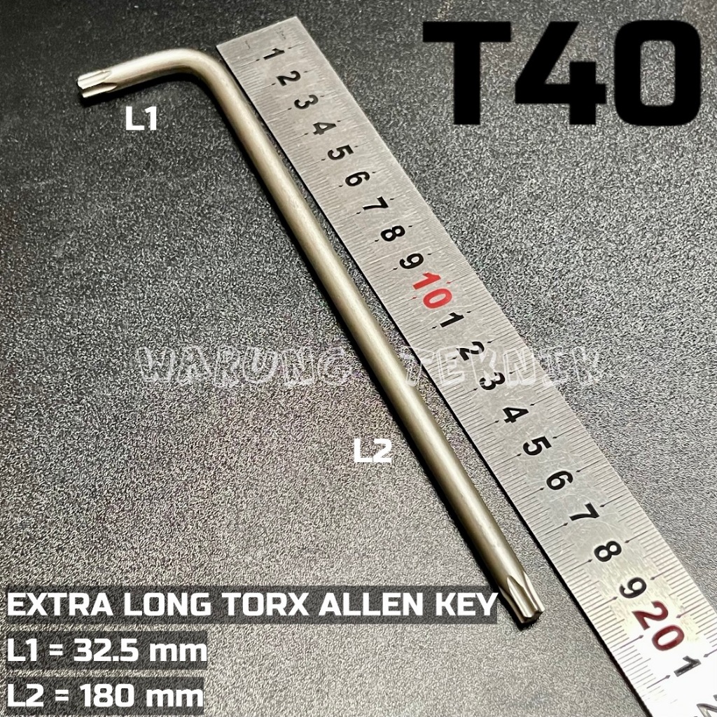 Jual WIPRO EXTRA LONG TORX ALLEN KEY - KUNCI L BINTANG ENAM EXTRA ...