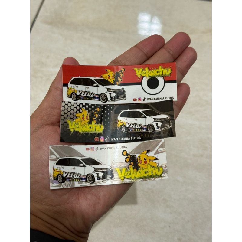 Jual STIKER VEKACHU PANJANG LAMINASI | Shopee Indonesia