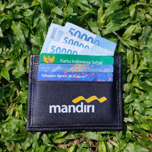 Jual Dompet Card Holder Custom Seri Perbankan BCA BRI Mandiri BNI BSI ...