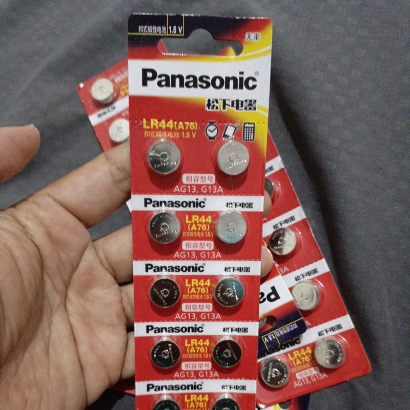 Jual baterai panasoni LR44 A76 perangkat digital | Shopee Indonesia