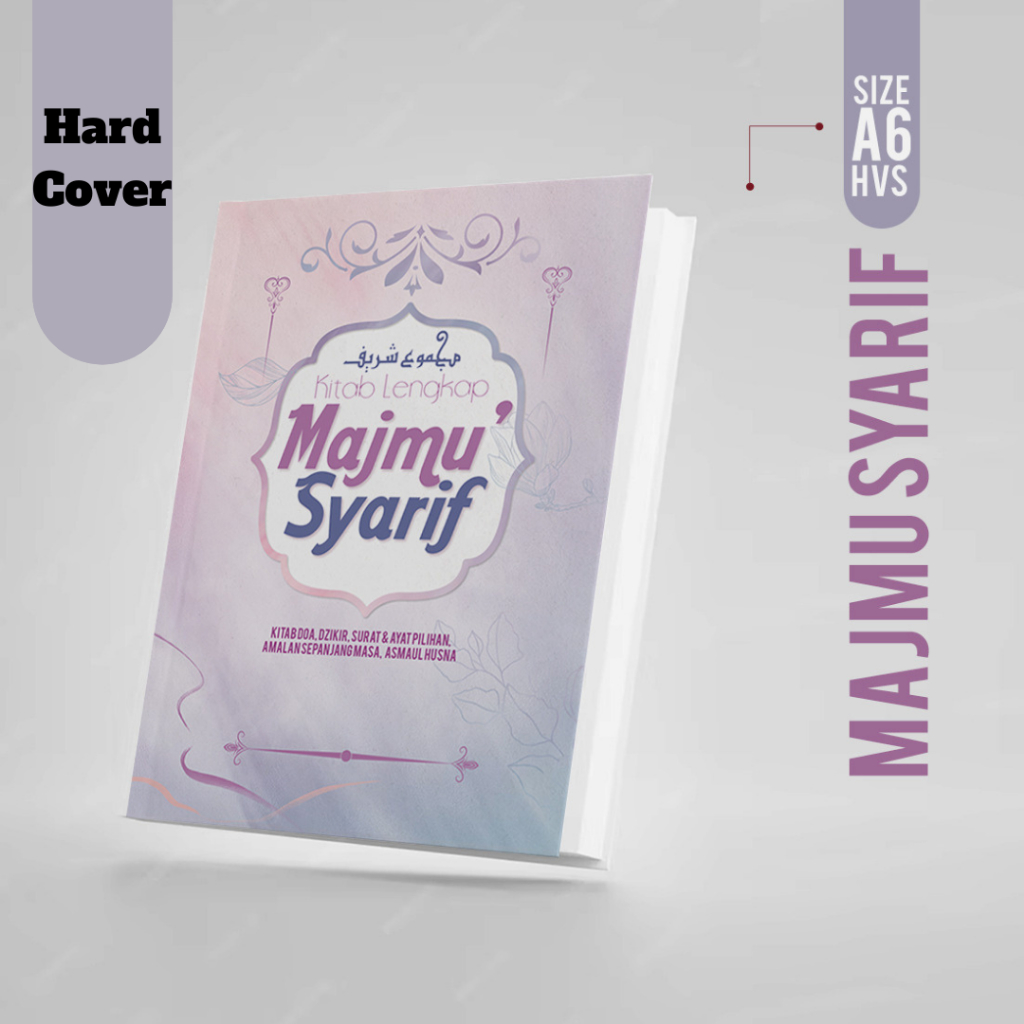 Jual Kitab Majmu Syarif Hard Cover kumpulan doa dan amalan ukuran : 15 ...