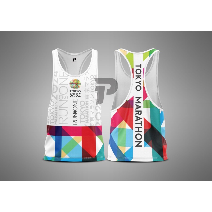 Jual PRATAMA JERSEY Tanktop Tokyo Marathon 2024 Jersey Lari Premium ...