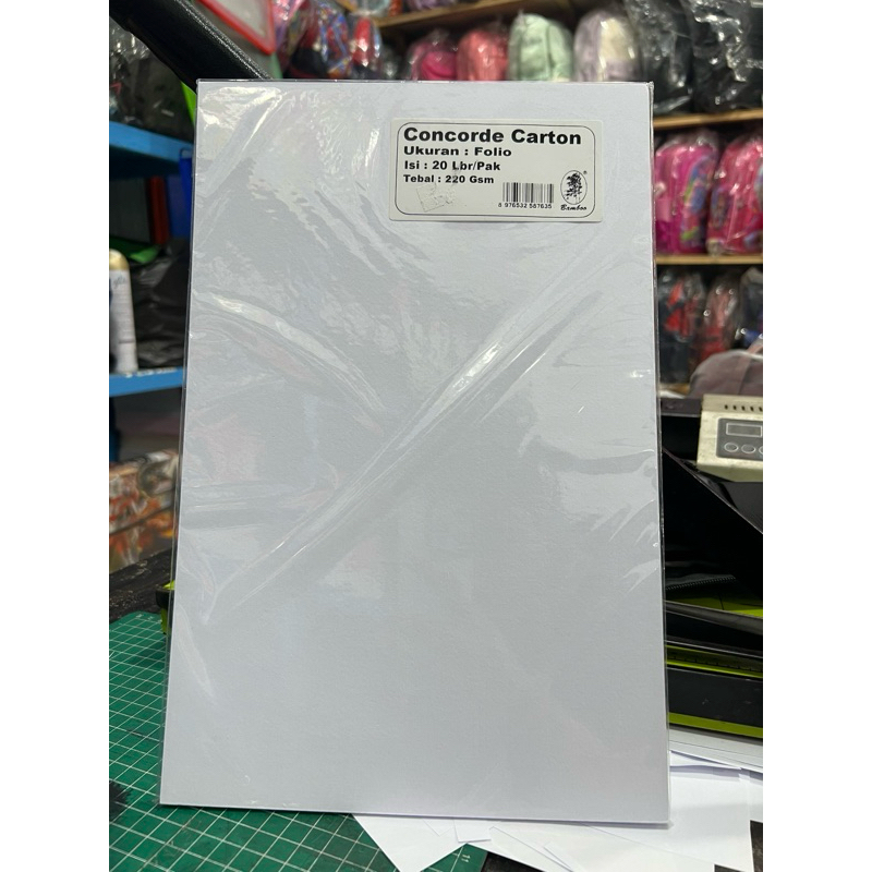 Jual Kertas Concorde 220 GSM Bamboo (20pcs /Pak) | Shopee Indonesia