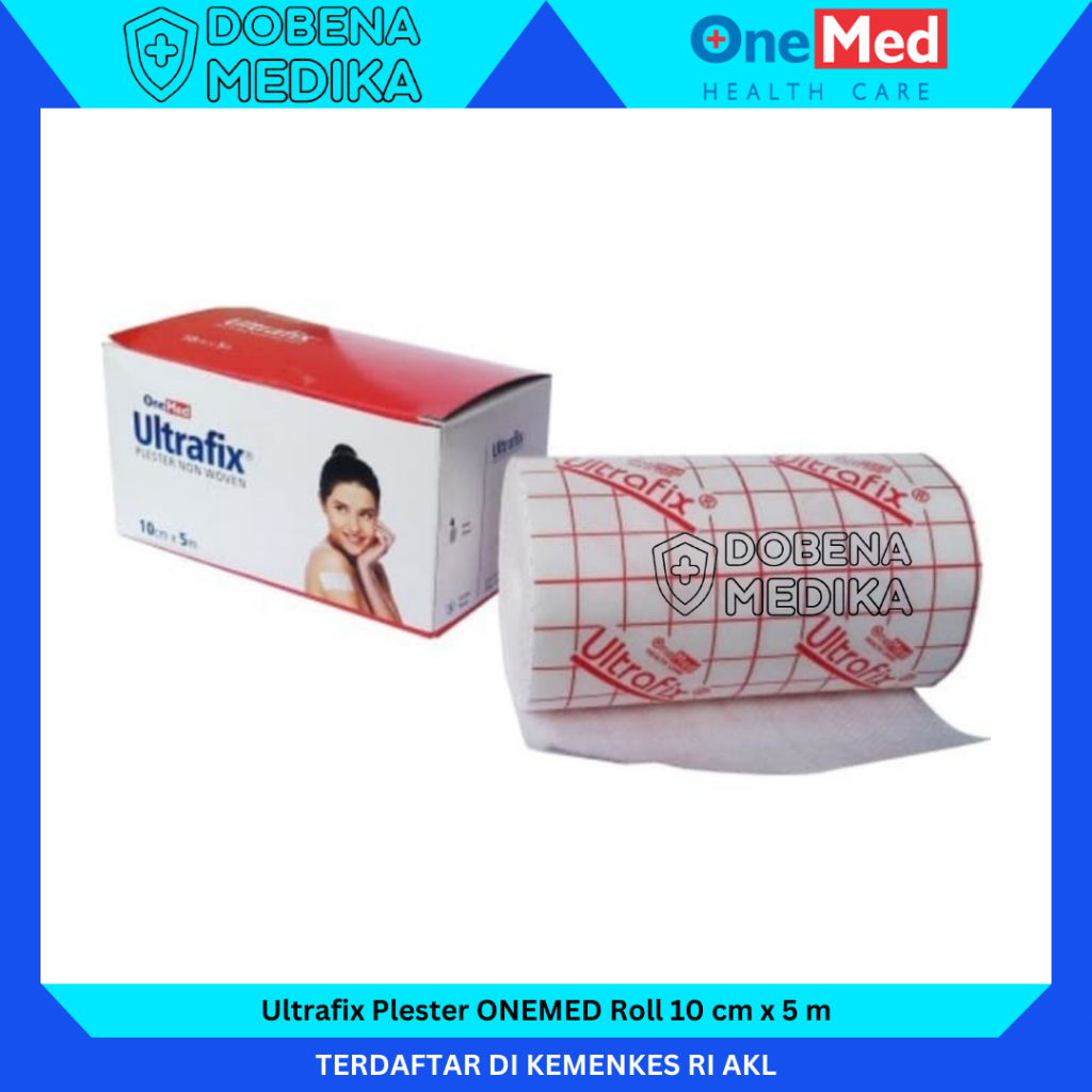 Jual OneMed Ultrafix Plester Luka 10 cm x 5 m | Shopee Indonesia