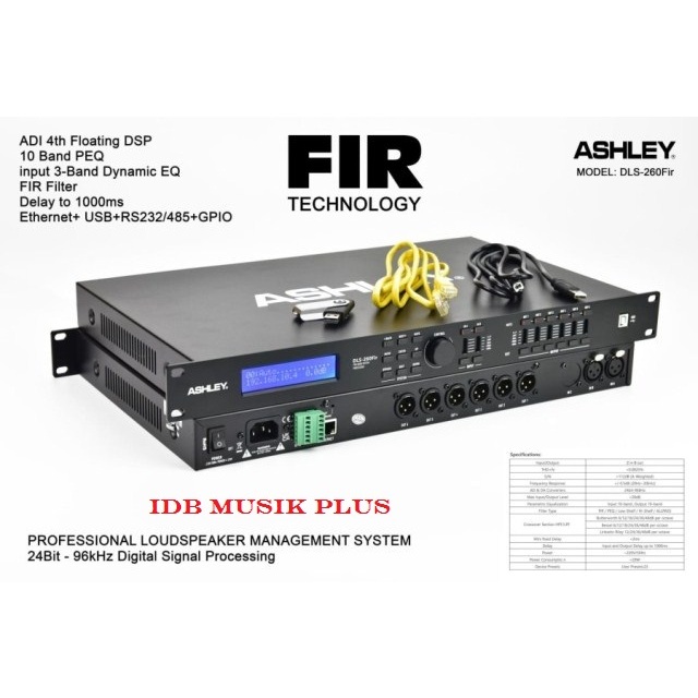 Jual Speaker Management Ashley DLS260Fir DLS 260Fir 2 input 6 Output ...