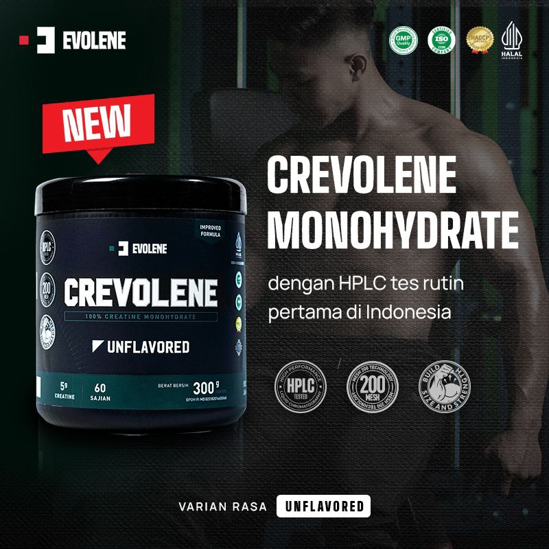 Jual Crevolene Creatine Monohydrate Evolene | Shopee Indonesia