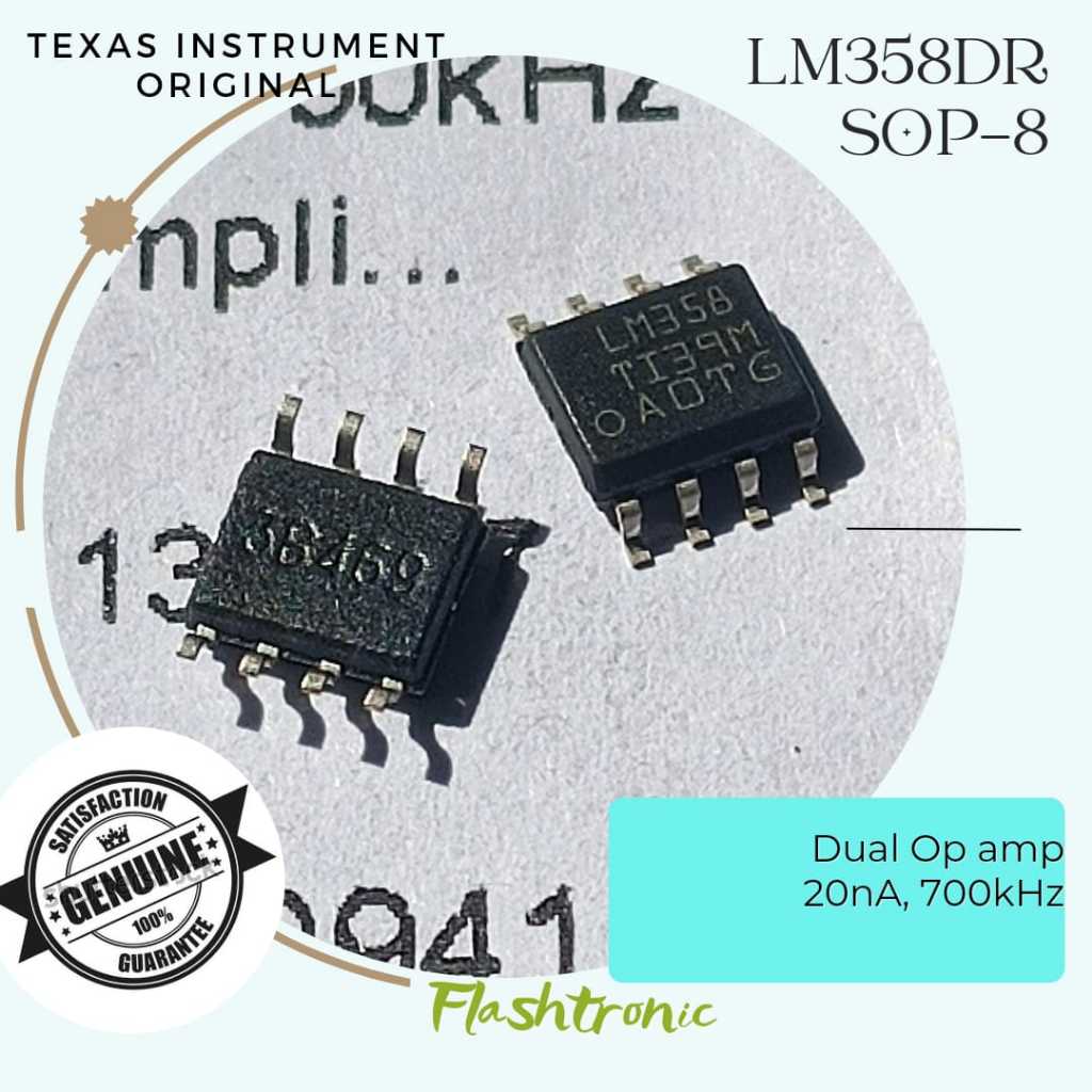 Jual LM358 SMD SOP-8 Dual Op-Amp | Shopee Indonesia