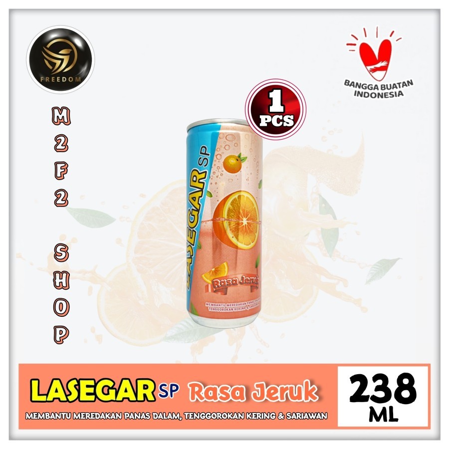 Jual LASEGAR SP Minuman Penyegar Rasa Jeruk | Orange Kaleng - 238 ml (Kemasan Satuan) | Shopee ...