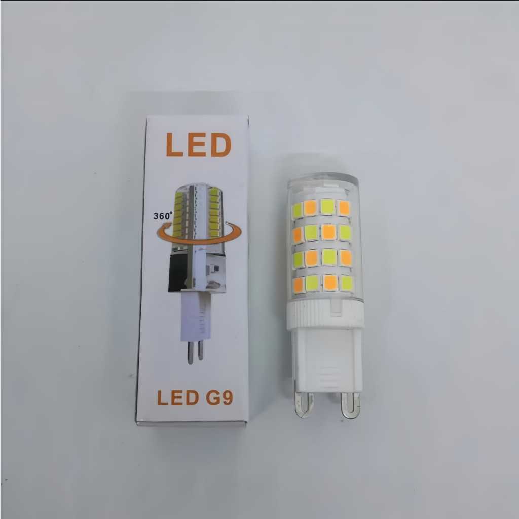 Jual Lampu Halogen Kacang LED kaki G9 5 Watt 220V 3 Warna | Shopee ...