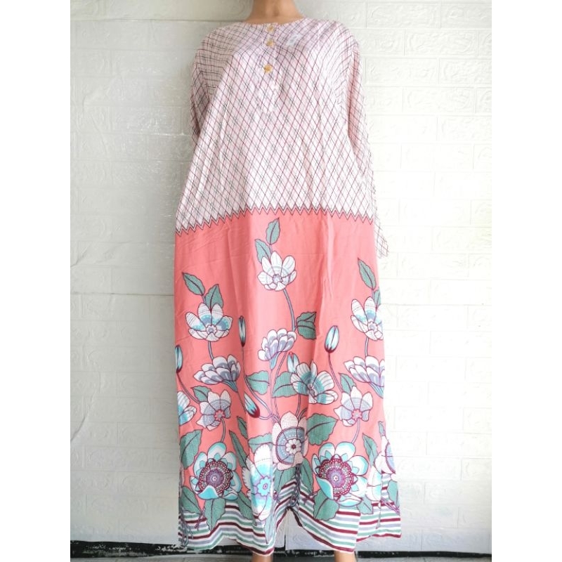 Jual Longdress LD Pola HAP Adem Daster Panjang Busui Friendly BU TEJO ...