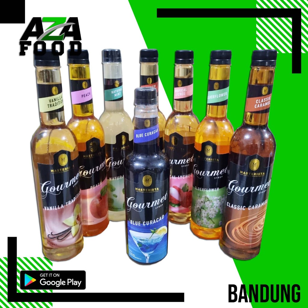 Jual Masterista Drink Gourmet Syrup Sirup (37 Rasa) | Shopee Indonesia