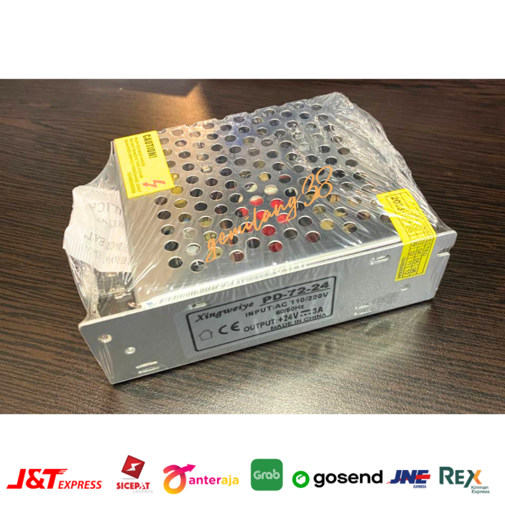 Jual Switching Power Supply PSU 24V 3A High Quality (BK), 24 Volt 3 ...