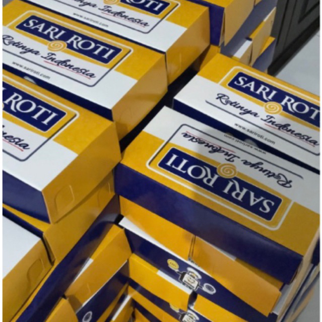 Jual kardus box sari roti mewah tebal 250pcs | Shopee Indonesia