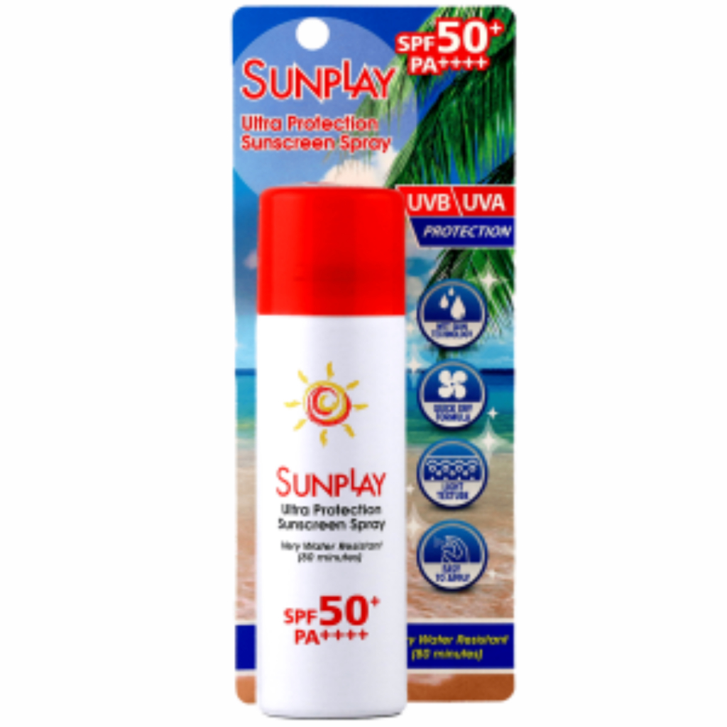 Jual Sunplay Sunsreen Ultra Protection Spray 50Gr | Shopee Indonesia