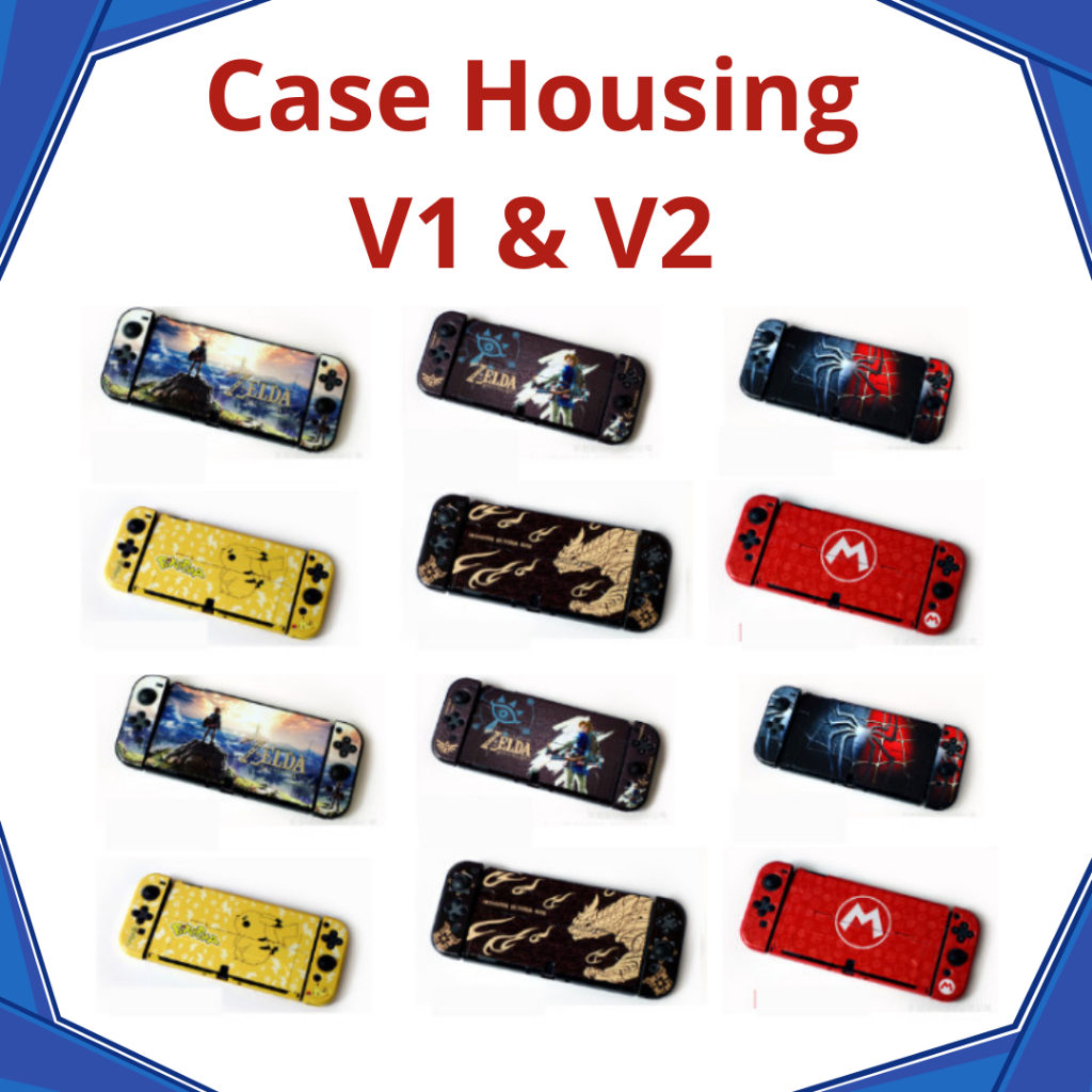 Jual Casing Case Nintendo Switch V1 V2 Casing Case Mario Splatoon ...