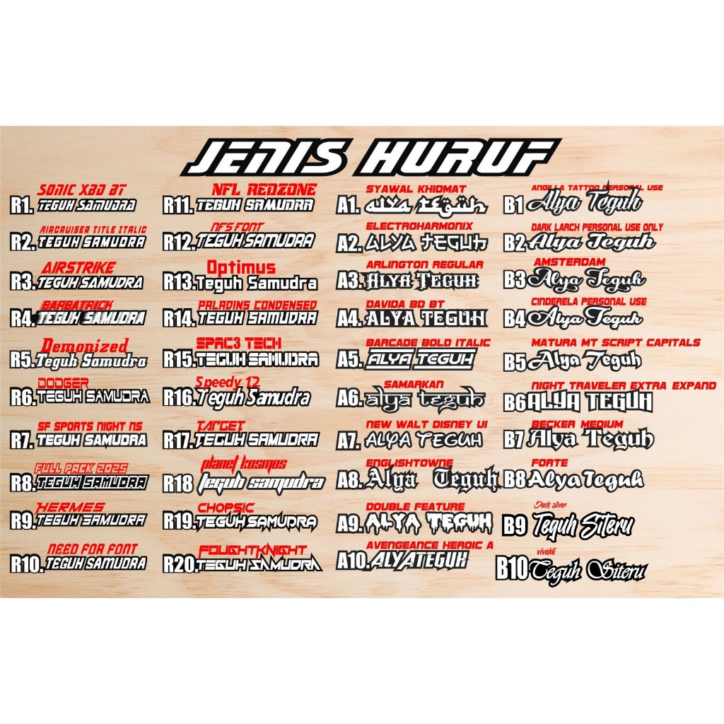 Jual Stiker CUTTING sticker custom nama visor motor | Shopee Indonesia