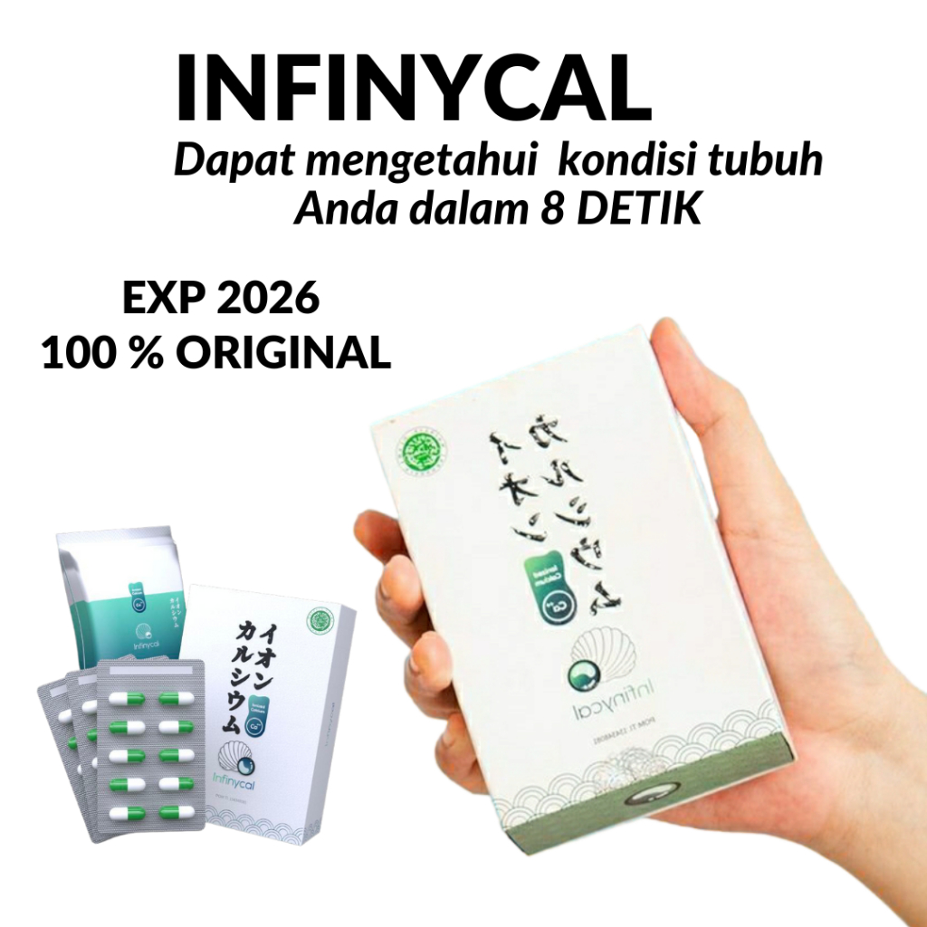 Jual ZOZO Infinycal Original Ion Calcium Suplemen Vitamin Kalsium Alami ...