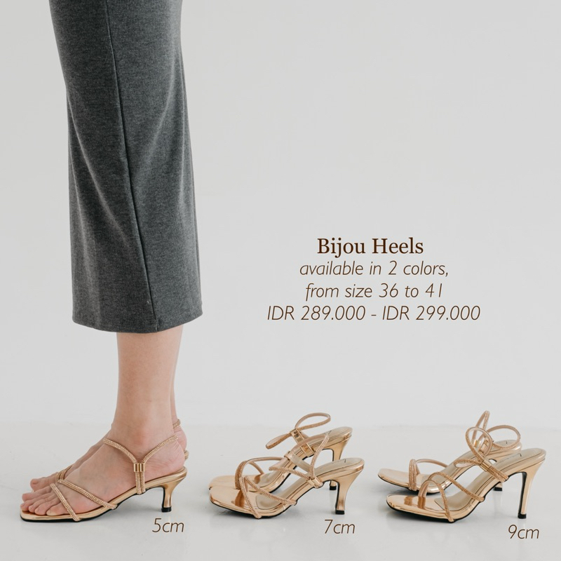 Jual Bijou Adjustable Heels (9cm)& (7cm) & (5cm)— Bien Bali | Bien the ...