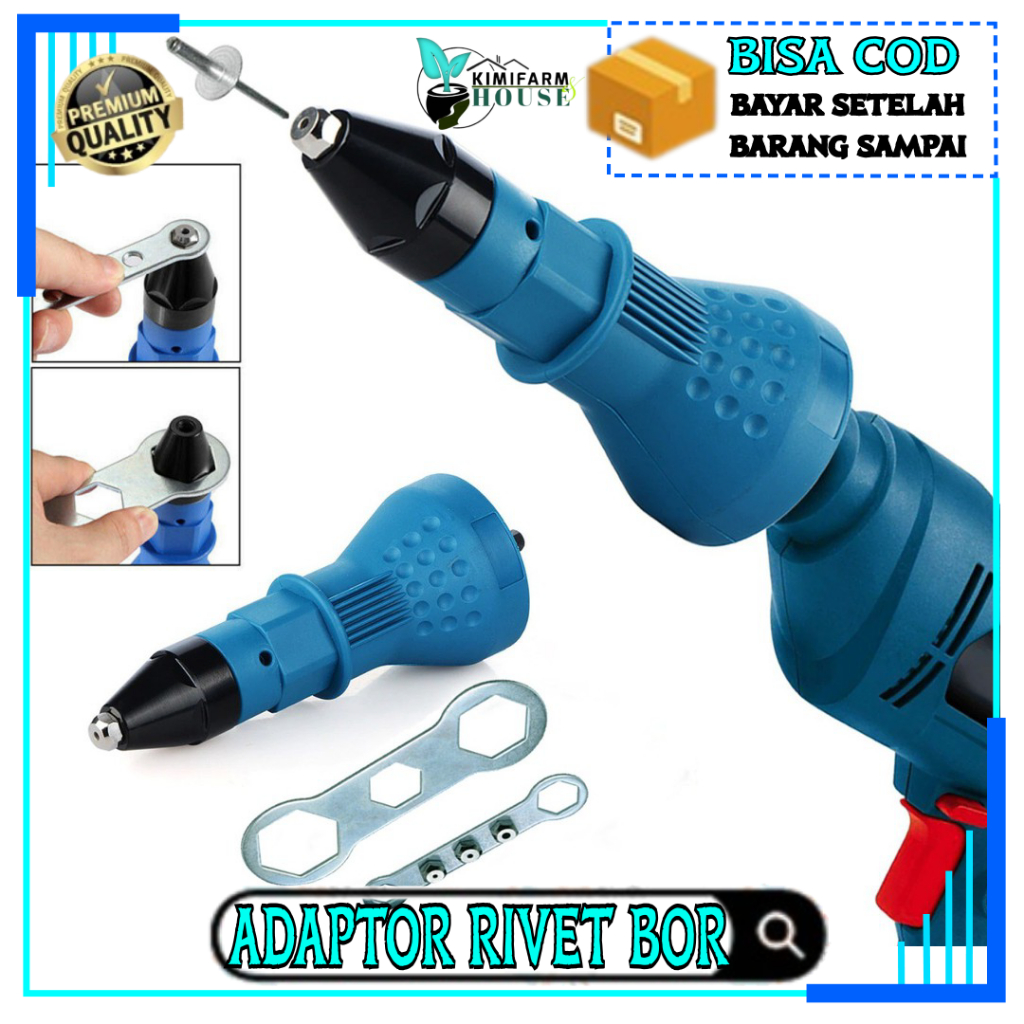 Jual Rivet Adapter Tang Ripet Sambung Konverter Bor Listrik Anti Macet ...