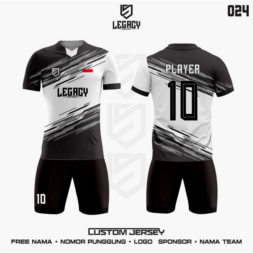 Jual JERSEY FUTSAL SEPAKBOLA FULL PRINTING GRATIS DESAIN CUSTOM NAMA ...
