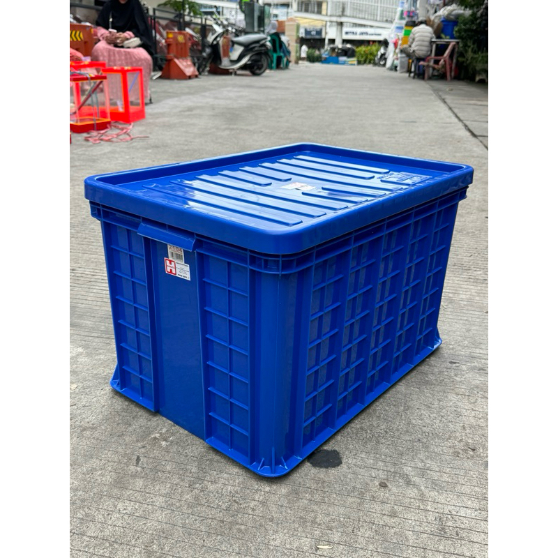 Jual Container Box Plastik Hanata 2104 + Tutup / Kontainer Industri ...