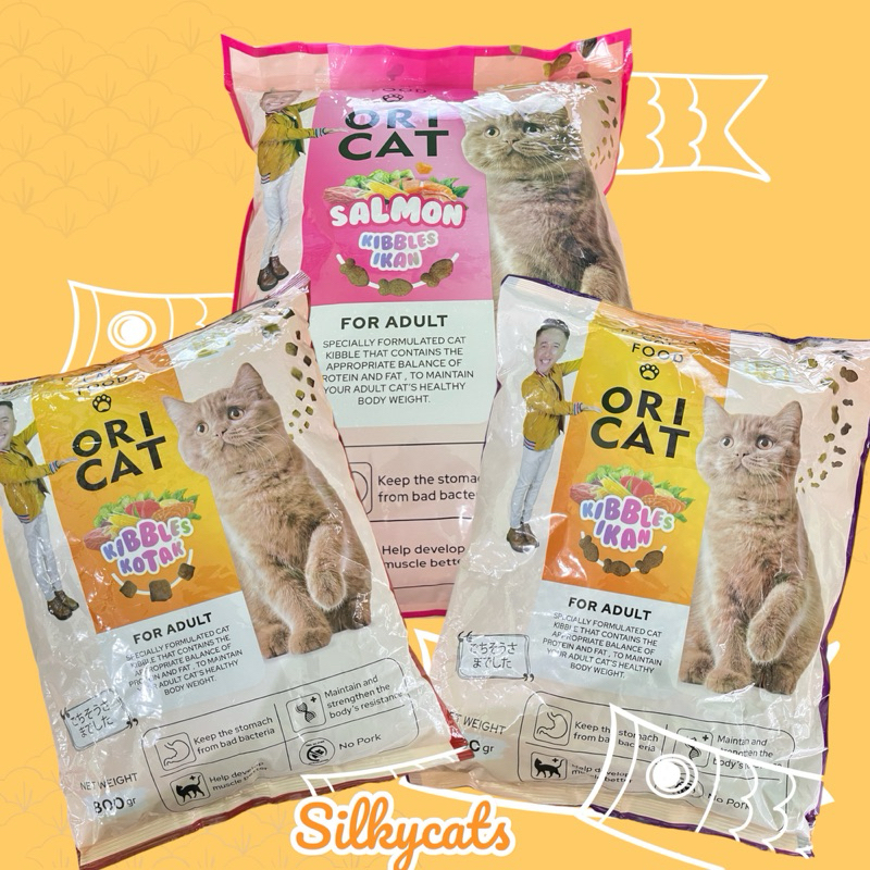 Jual Ori cat adult dryfood 800gr . makanan kucing dewasa oricat 800 ...
