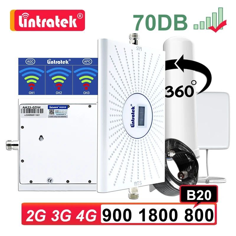 Jual Lintratek 2G 3G 4G Set lengkap 900 1800 2100 PENGUAT JARINGAN LTE PEDALAMAN PEDESAAN ...