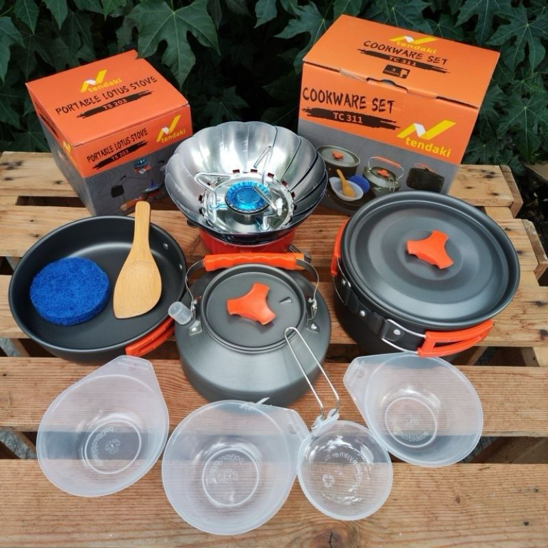 Jual tendaki • Cooking Set •TC 200 •TC 300 •TC 308 •TC 311 •Camping ...